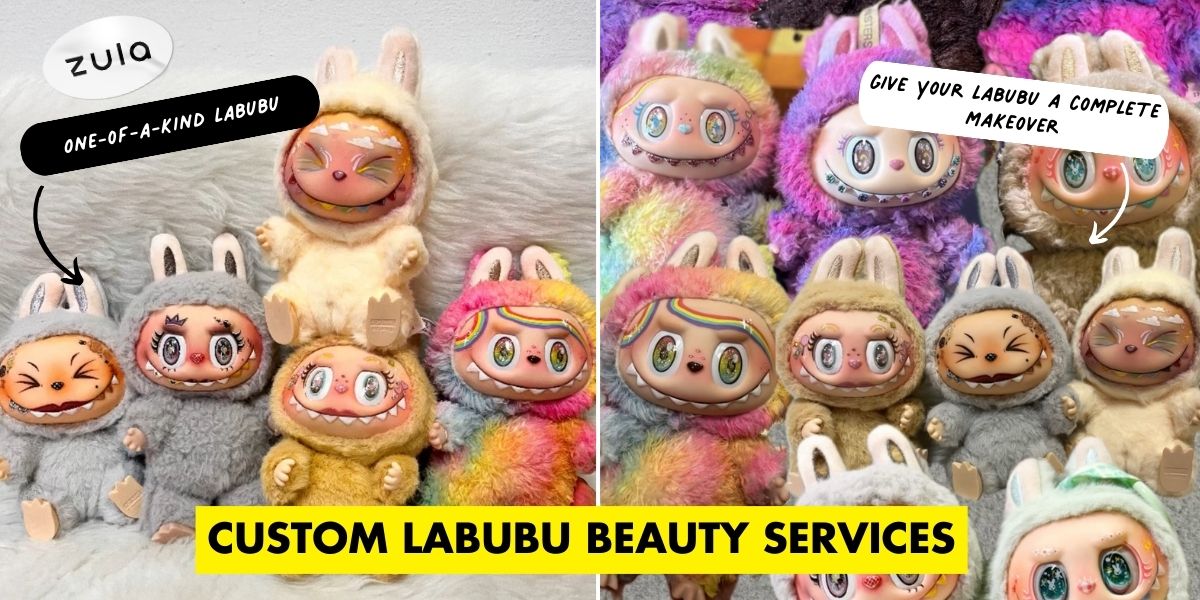 Want A Custom Labubu With Makeup & Fur Paint? This SG Artist Delivers