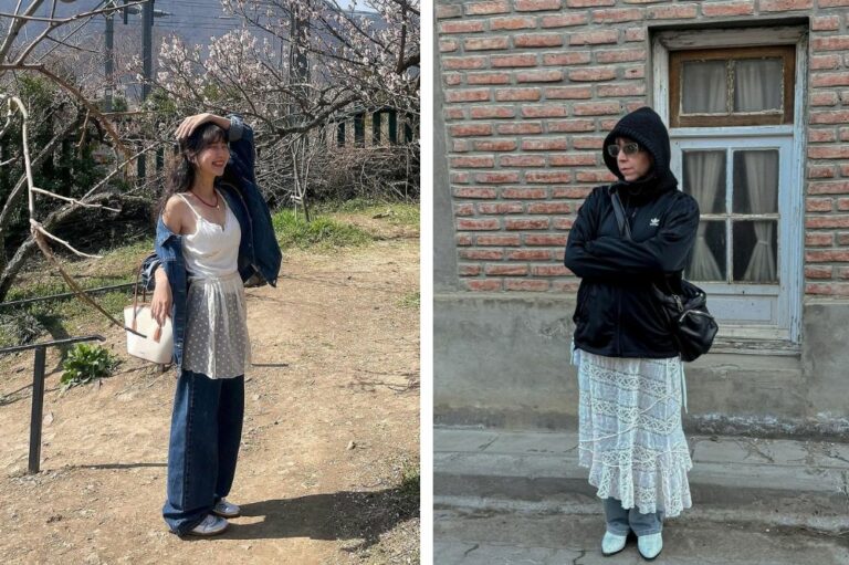 8 Ways To Style Skirts Over Pants To Embrace The Trend's Return