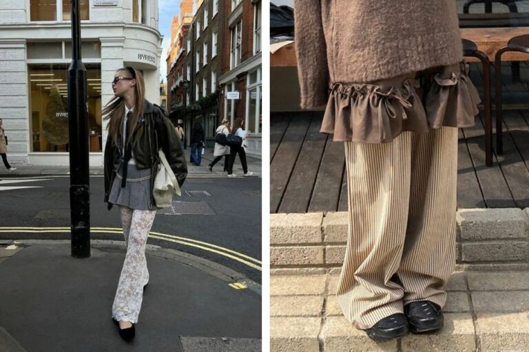 8 Ways To Style Skirts Over Pants To Embrace The Trend's Return