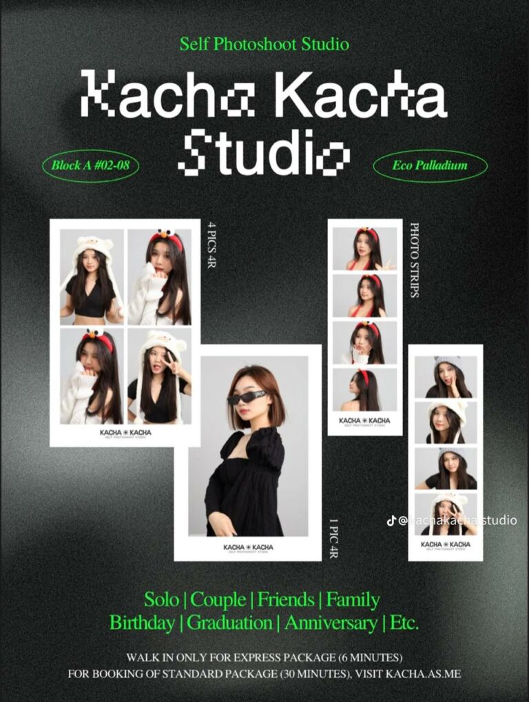 Kacha Kacha Studio: DIY Photo Booth Keychains In JB