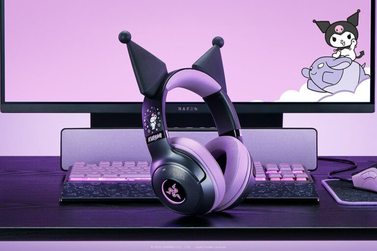 Razer Releases New Kuromi Collection With A Headset With Ears
