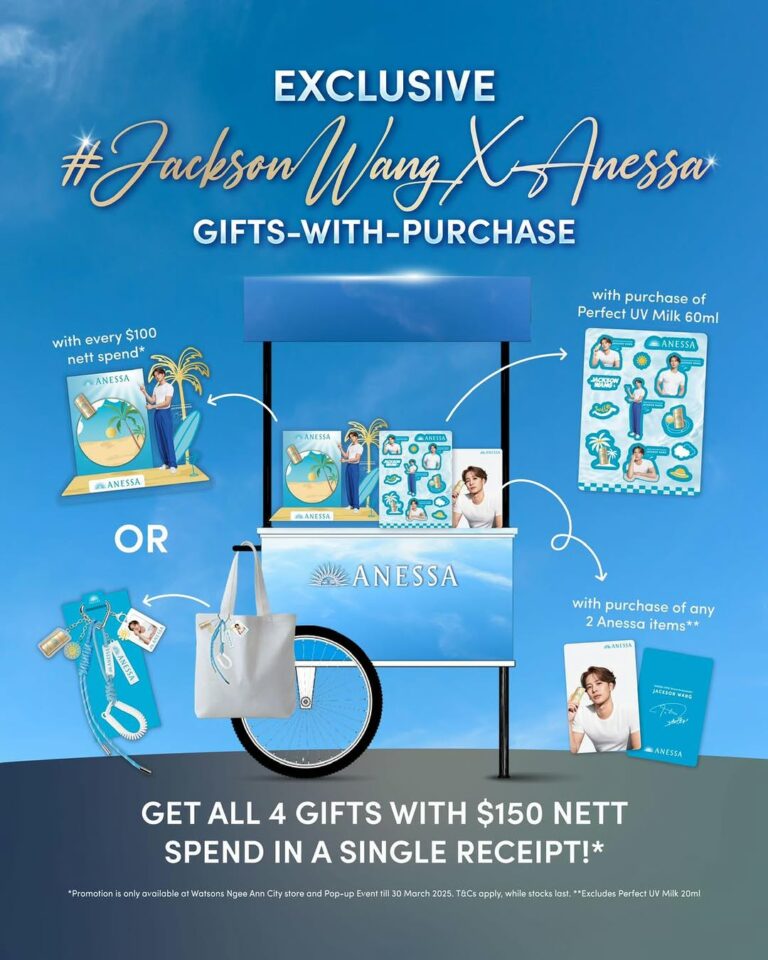 Anessa Announces Jackson Wang As Brand Ambassador